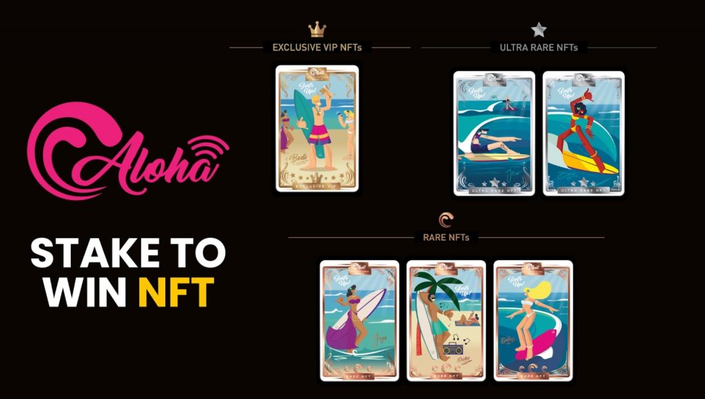 The Aloha NFT Platform Is Live! Stake Your ALOHA Now to Earn Rare NFTs ...